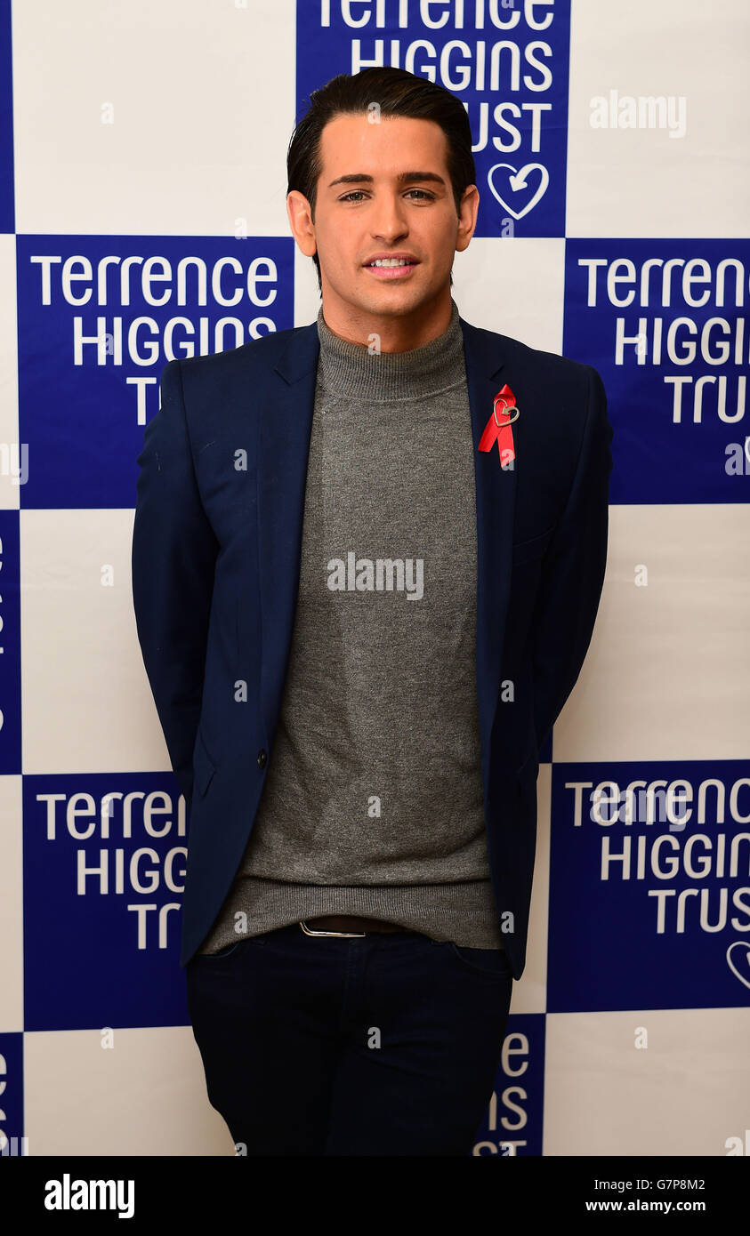 Ollie Locke attending the Terrence Higgins Trust auction held in aid of ...