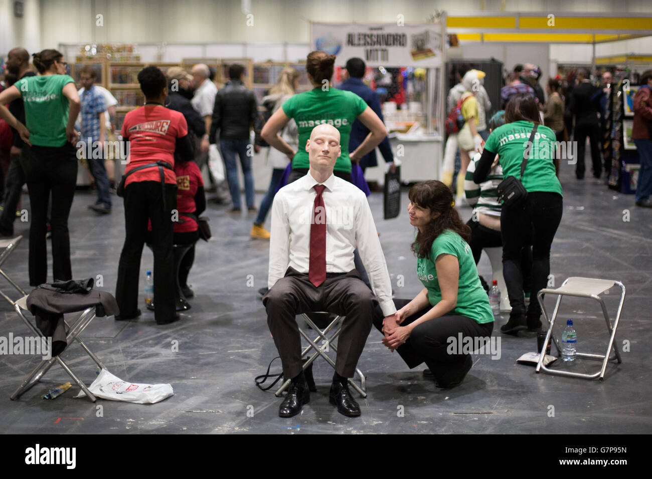 The London Super Comic Convention Stock Photo - Alamy