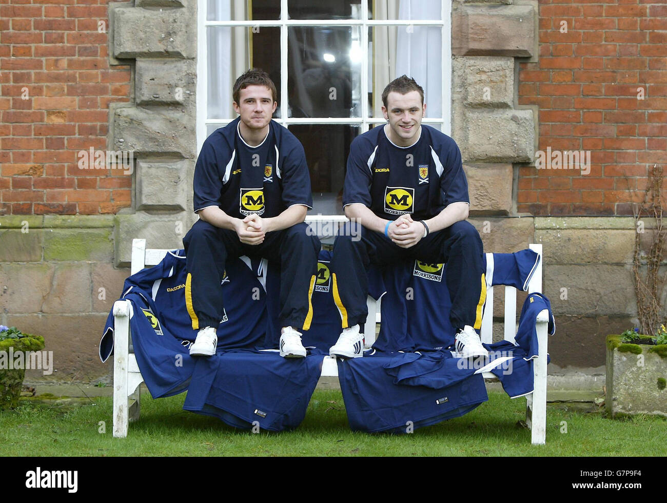 Soccer - Scotland Press Conference - Mottram Hall. Scotland's Barry ...