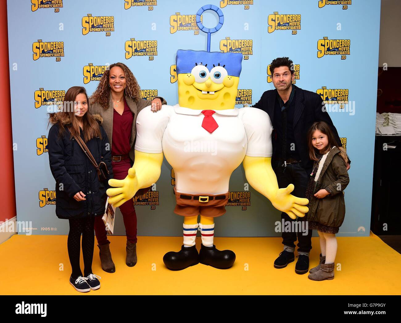 'SpongeBob' Film Screening - London Stock Photo - Alamy