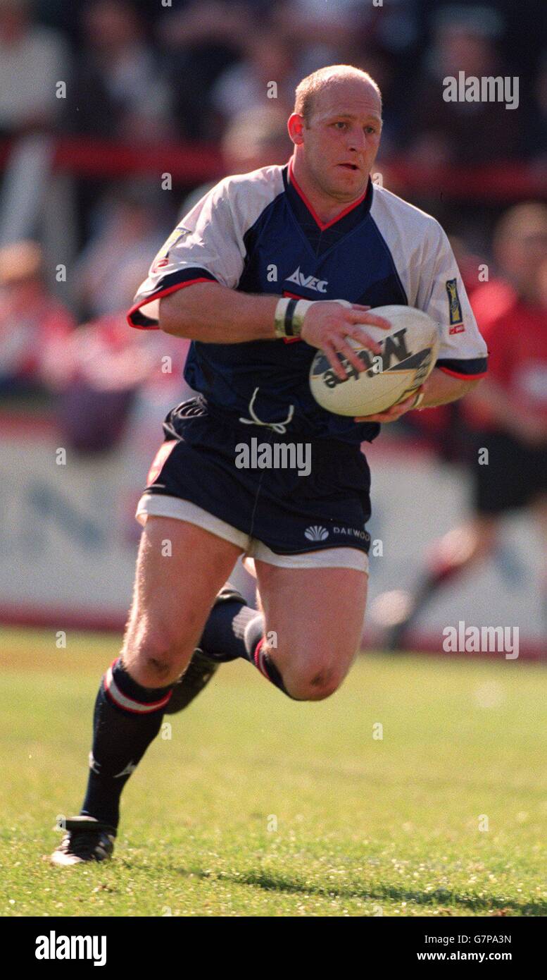 Rugby League. McEwans Super League. St Helens v Sheffield Eagles. Danny ...