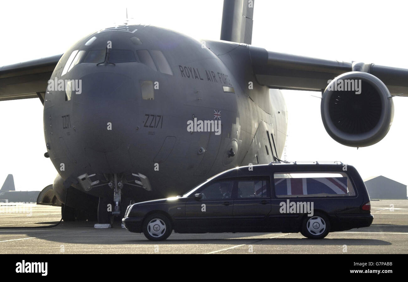 Military Cargo Plane Back
