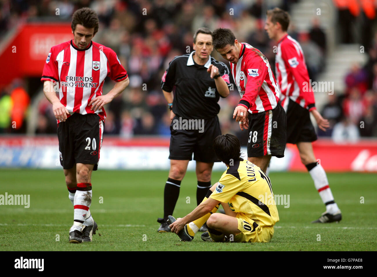 FA Barclays Premiership - Southampton v Liverpool - St.Mary's Stadium ...