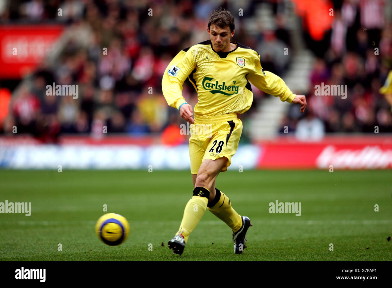 Stephen warnock liverpool southampton hi-res stock photography and ...