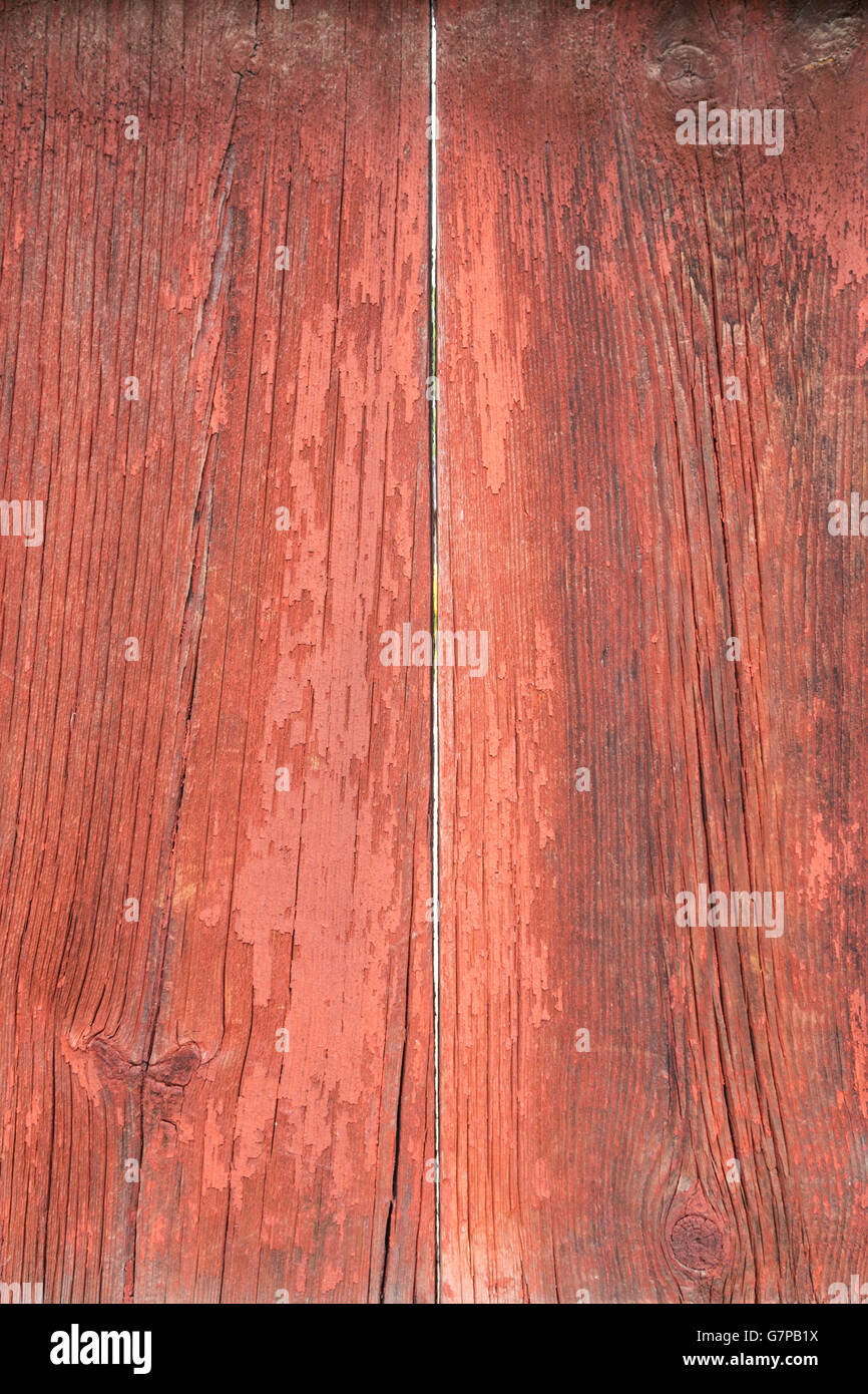 Red painted wood texture hi-res stock photography and images - Alamy