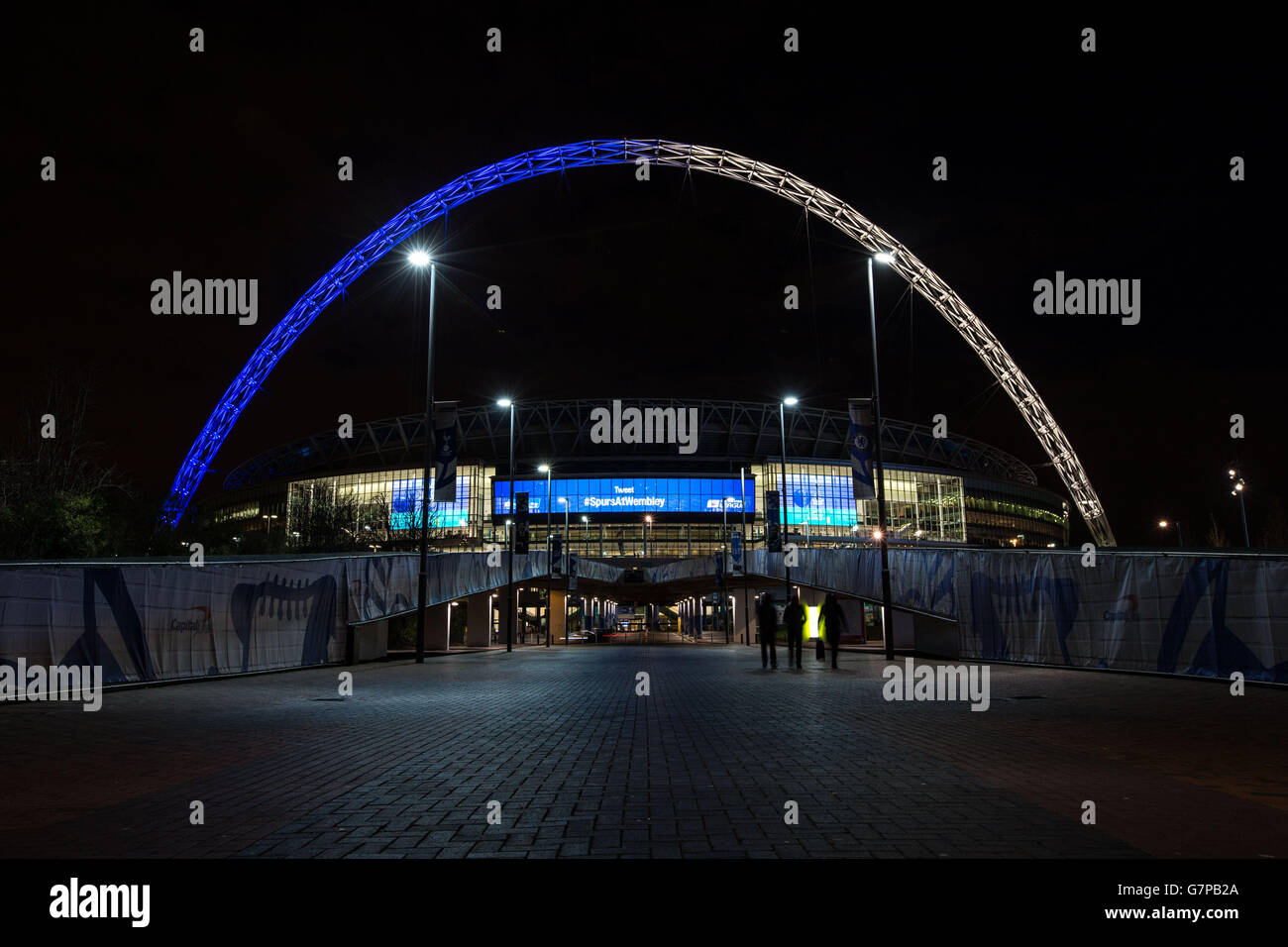 Soccer - Football League - Own the Arch - Wembley Stadium Stock Photo ...