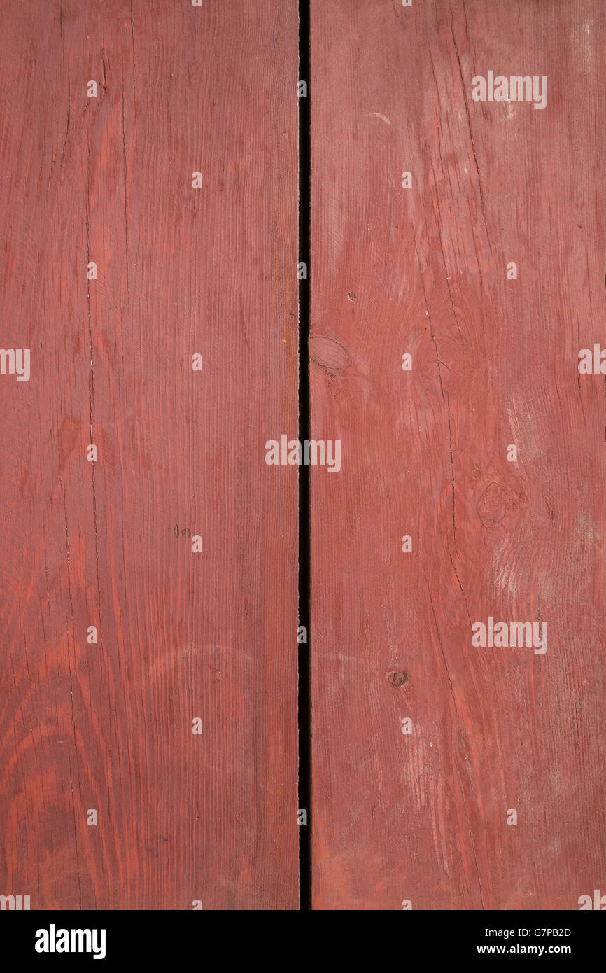 Red wood board wall texture background Stock Photo - Alamy