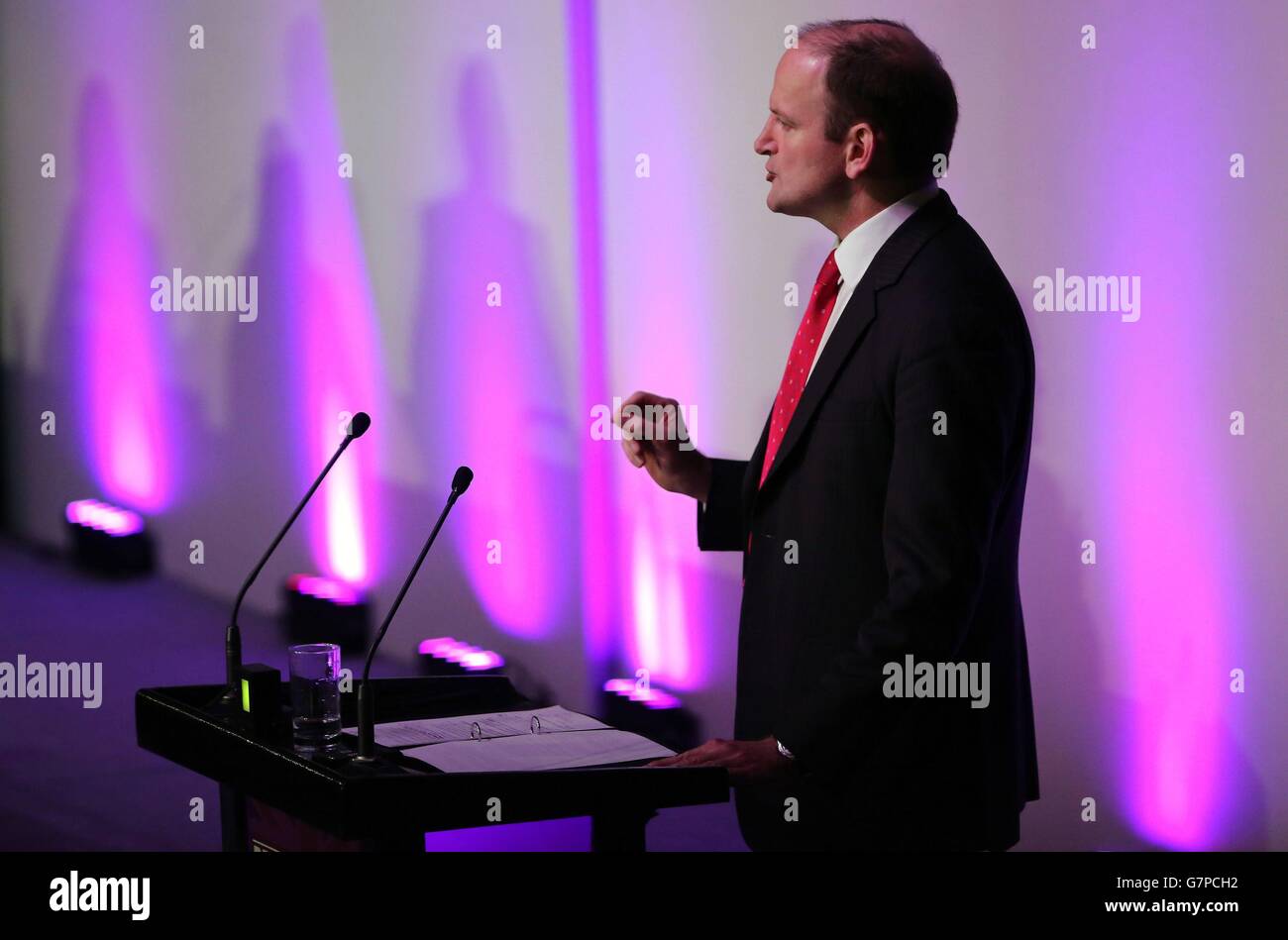 Ukip MP for Clacton-on-Sea, Douglas Carswell, delivers his speech ...