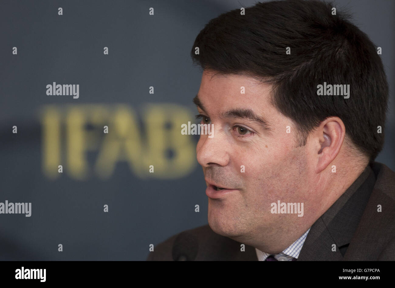 Football Association Director of Football Services Jonathan Hall during ...