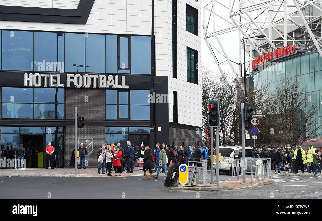 A view of Hotel Football, which is owned by Ryan Giggs and Gary Neville ...