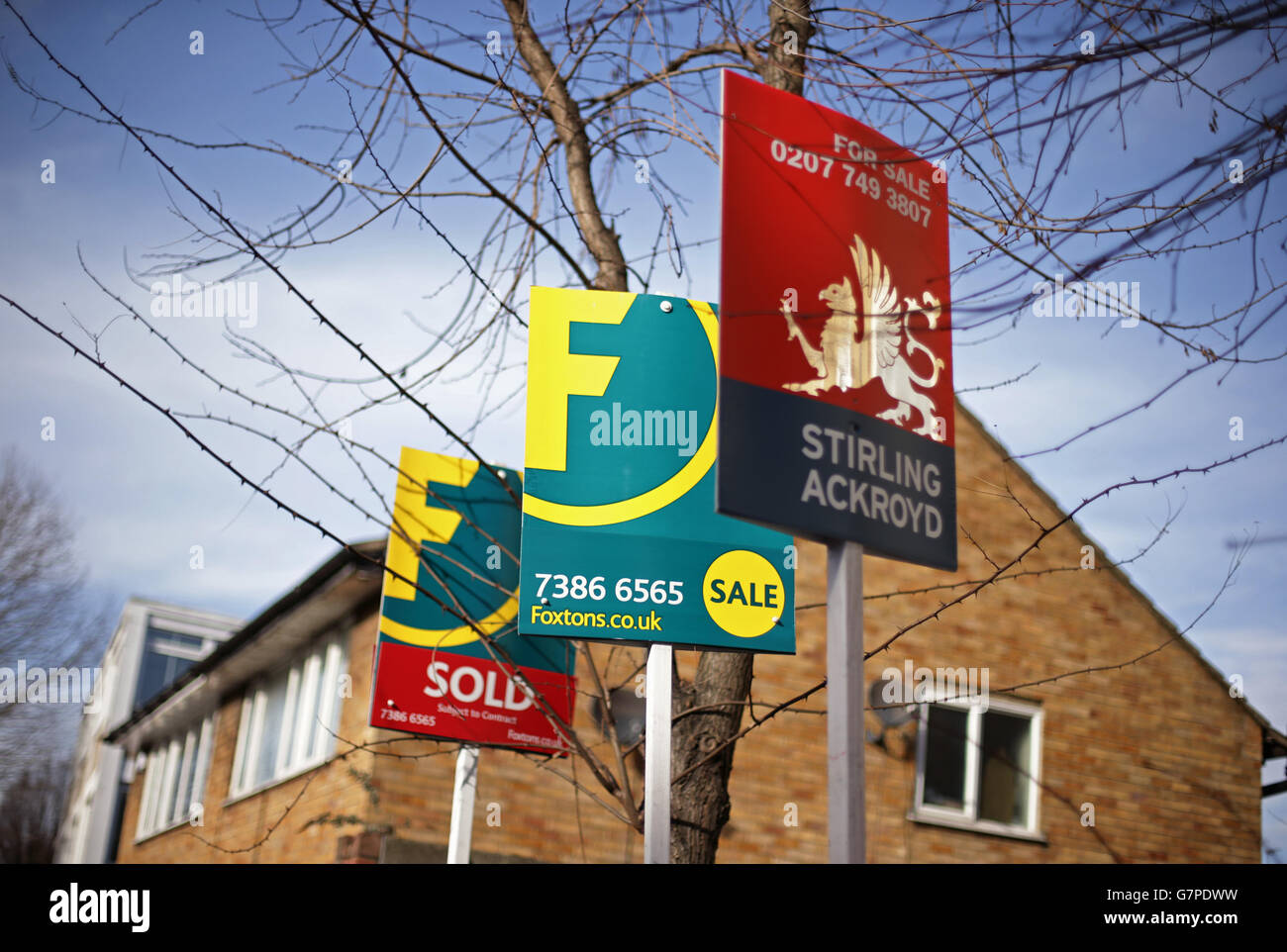 Housing houses economy house gv general view generic hi-res stock ...