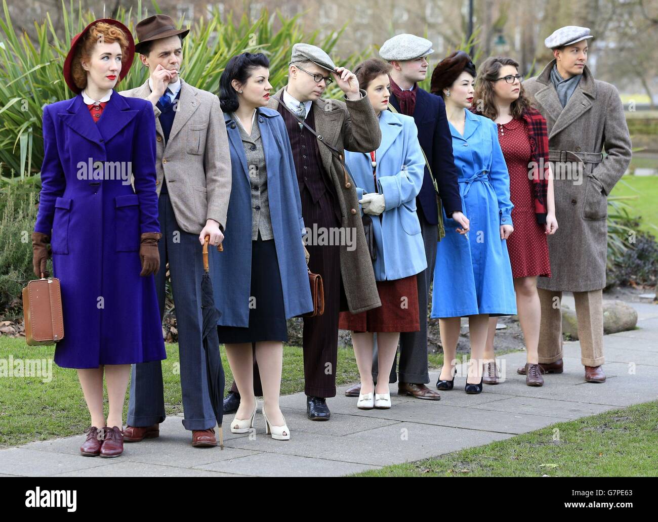 Fashion on the Ration: 1940s Street Style photo call - Imperial War ...