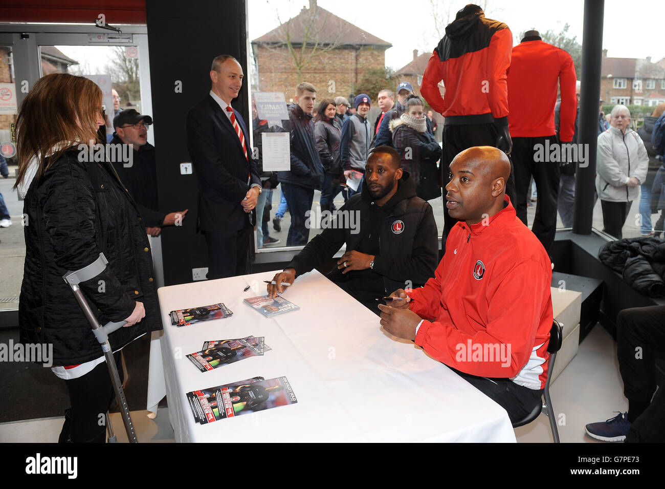 Richard rufus of charlton athletic football club hi-res stock ...
