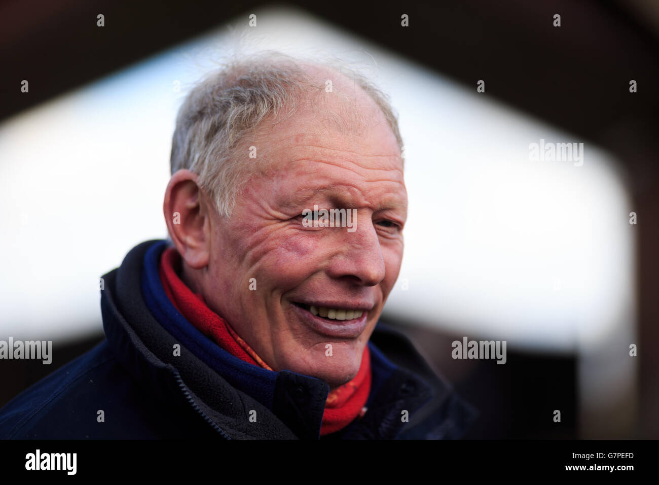 Trainer Gary Moore during the visit to Cisswood Racing Stables, West ...