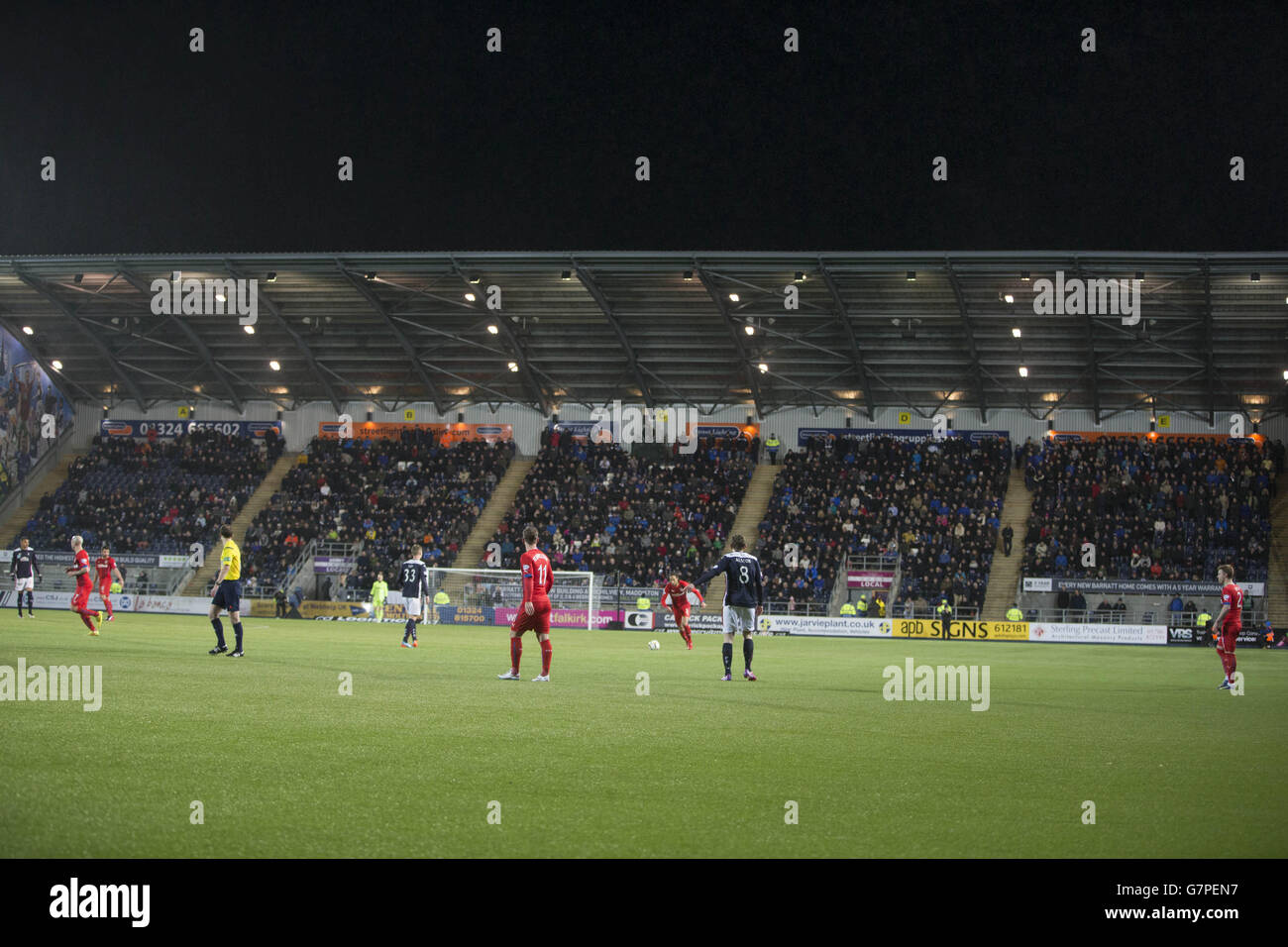 Falkirk stadium general view hi-res stock photography and images - Alamy