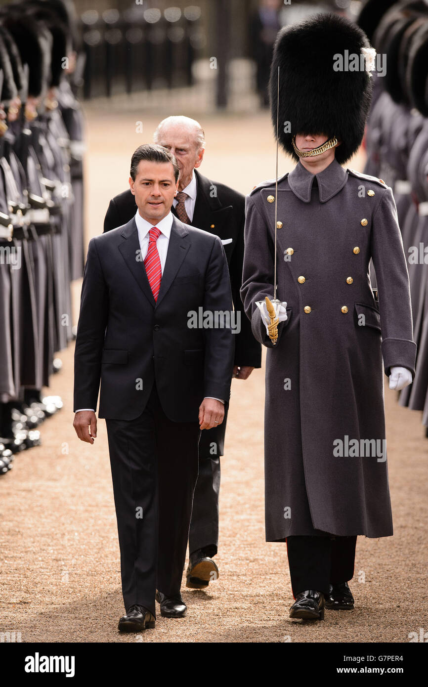 Mexico President state visit to Britain - Day One Stock Photo - Alamy