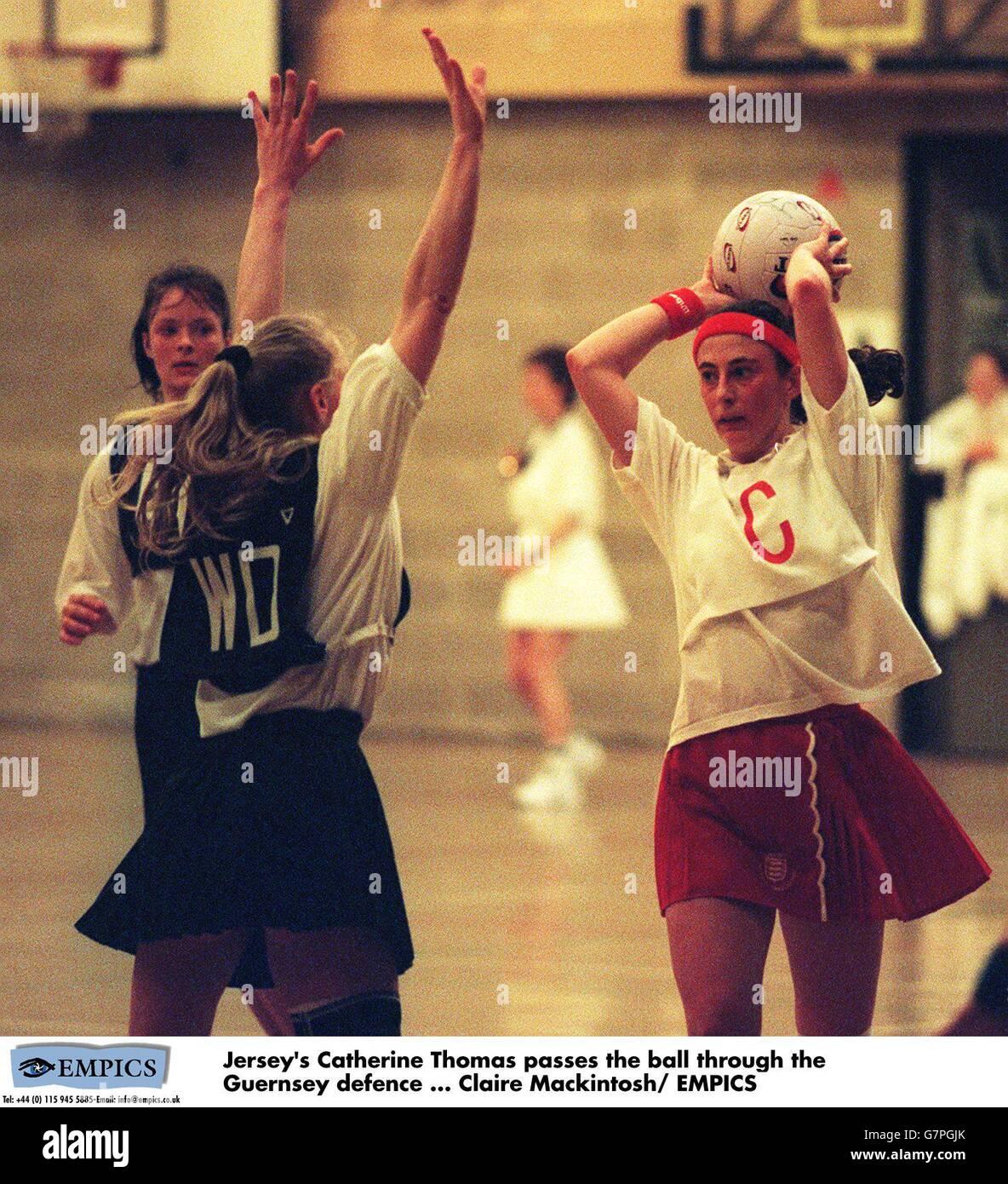 Netball - Commonwealth Qualifying Tournament - Jersey v Guernsey ...