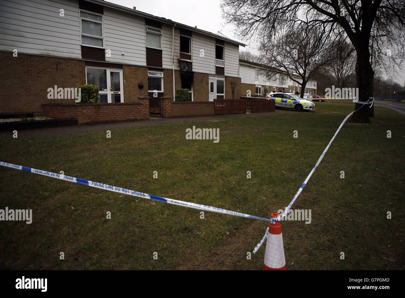 Hampshire police remain at the scene of a fatal house fire in ...