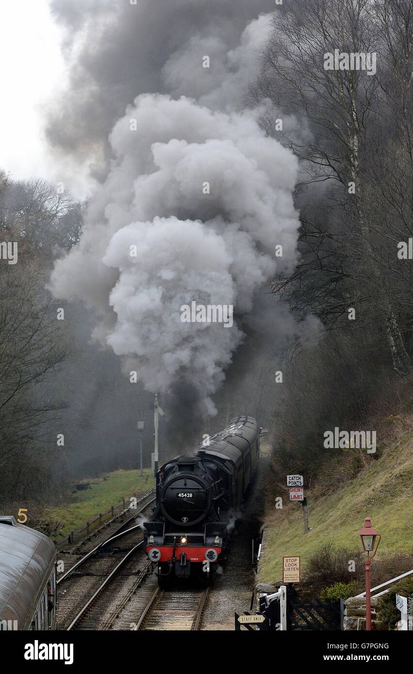 NYMR marks 50th anniversary of the Beeching Axe Stock Photo - Alamy