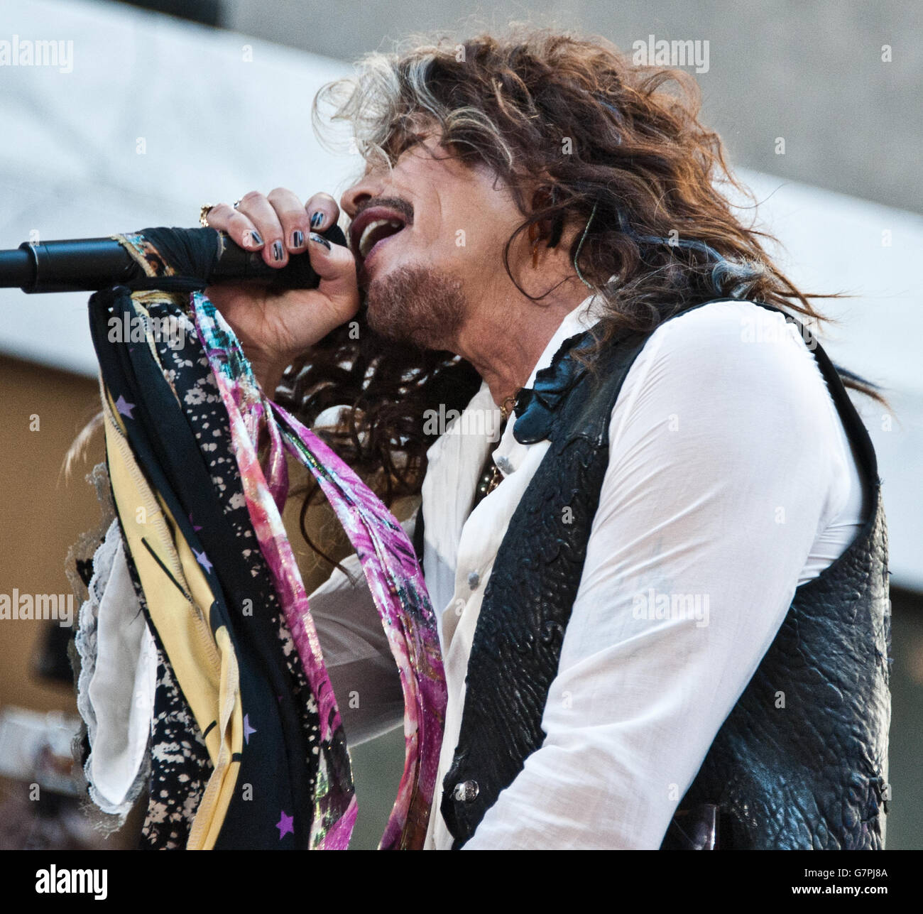 New York, NY, USA. 24th June, 2016. Steven Tyler Performs on NBC's ...
