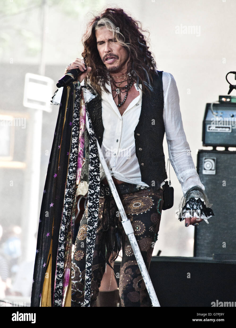 New York, NY, USA. 24th June, 2016. Steven Tyler Performs on NBC's ...