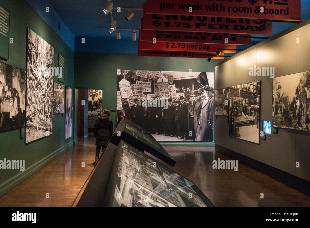 Ellis Island Immigration Museum New York center NY Stock Photo - Alamy