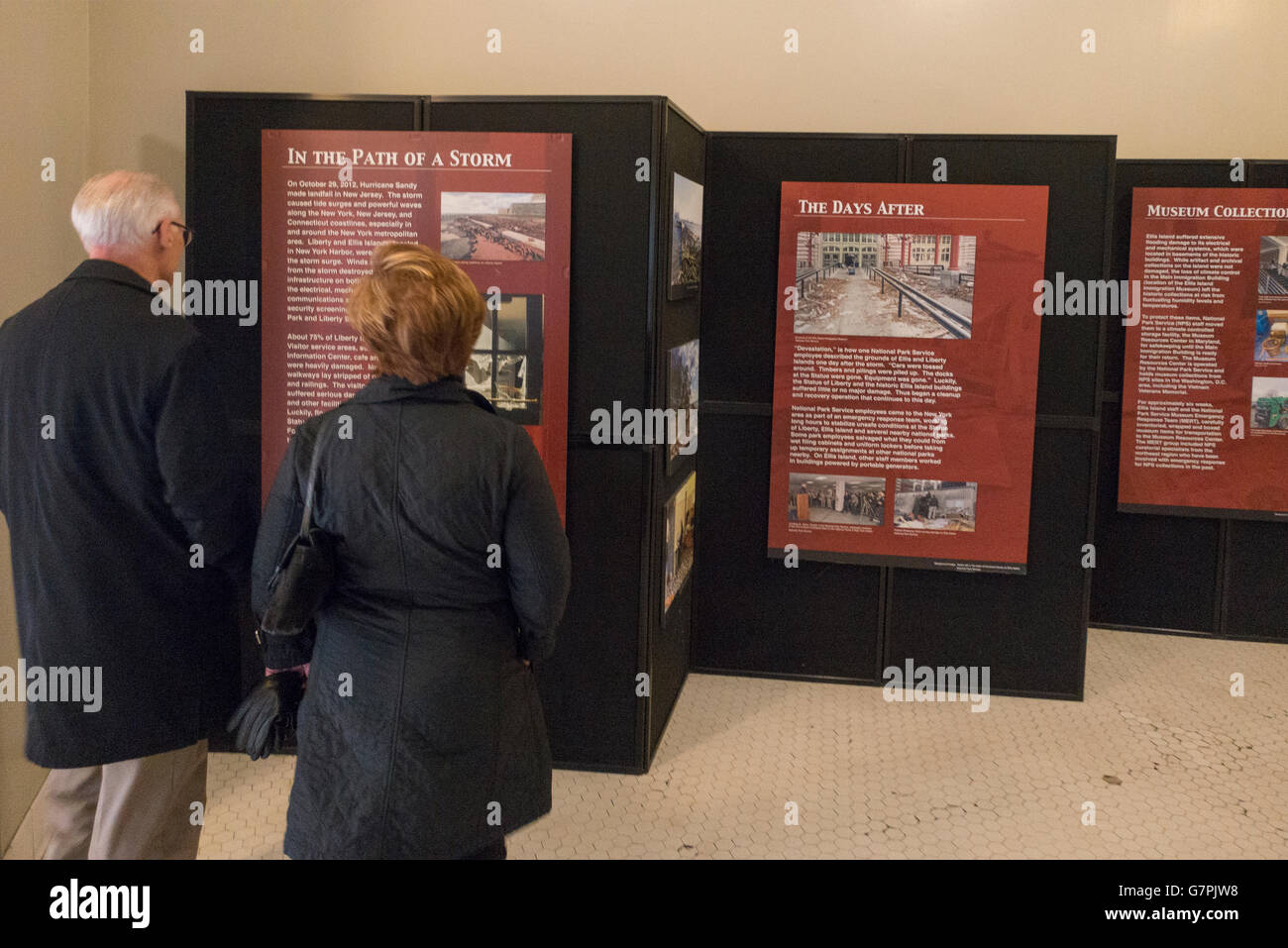 Ellis Island Immigration Museum New York center NY Stock Photo - Alamy