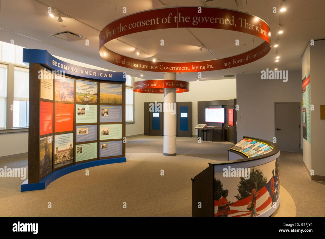 Ellis Island Immigration Museum New York center NY Stock Photo - Alamy
