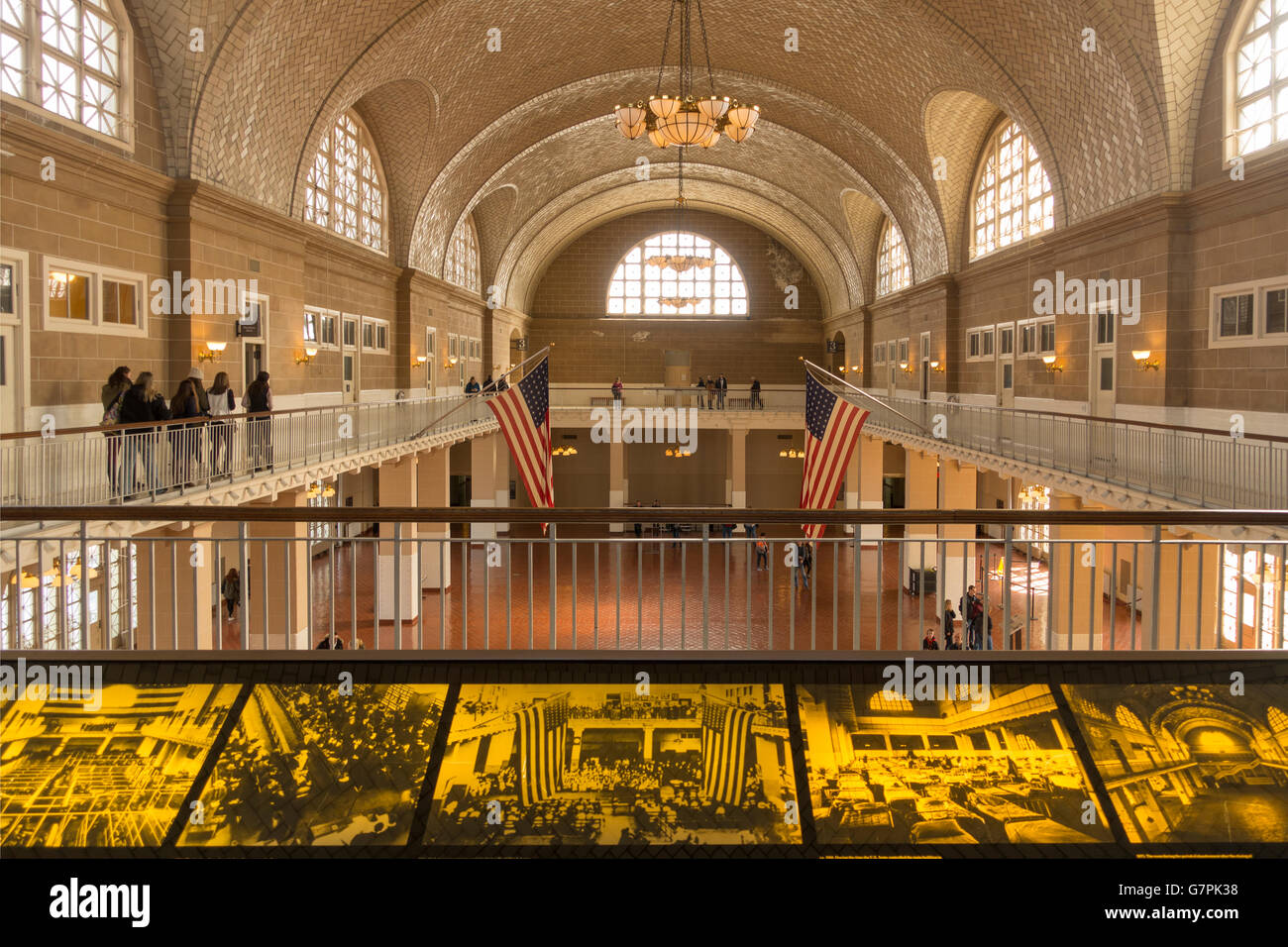 Ellis Island Immigration Museum New York Stock Photo - Alamy