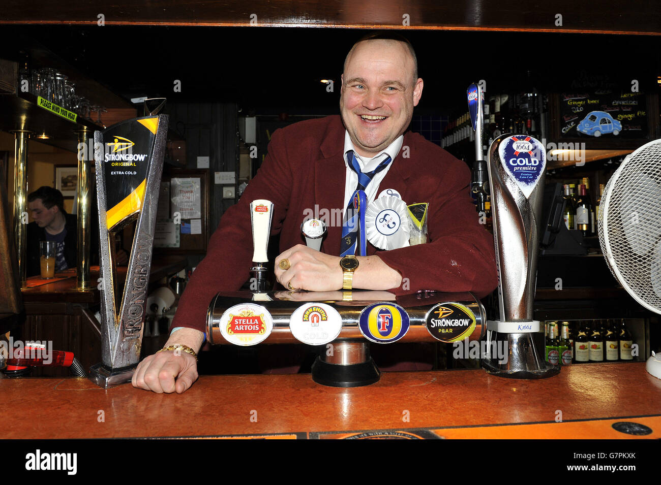 Al Murray visit to Kent Stock Photo - Alamy