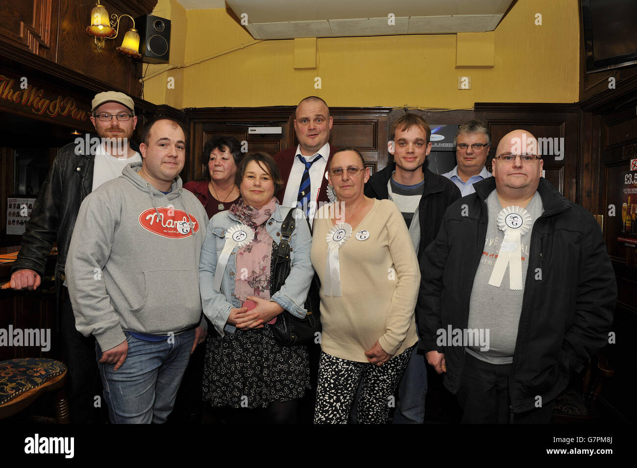Al Murray visit to Kent Stock Photo - Alamy
