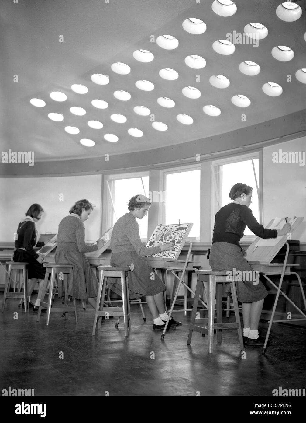 Education 50s 1950s fifties hi-res stock photography and images - Alamy