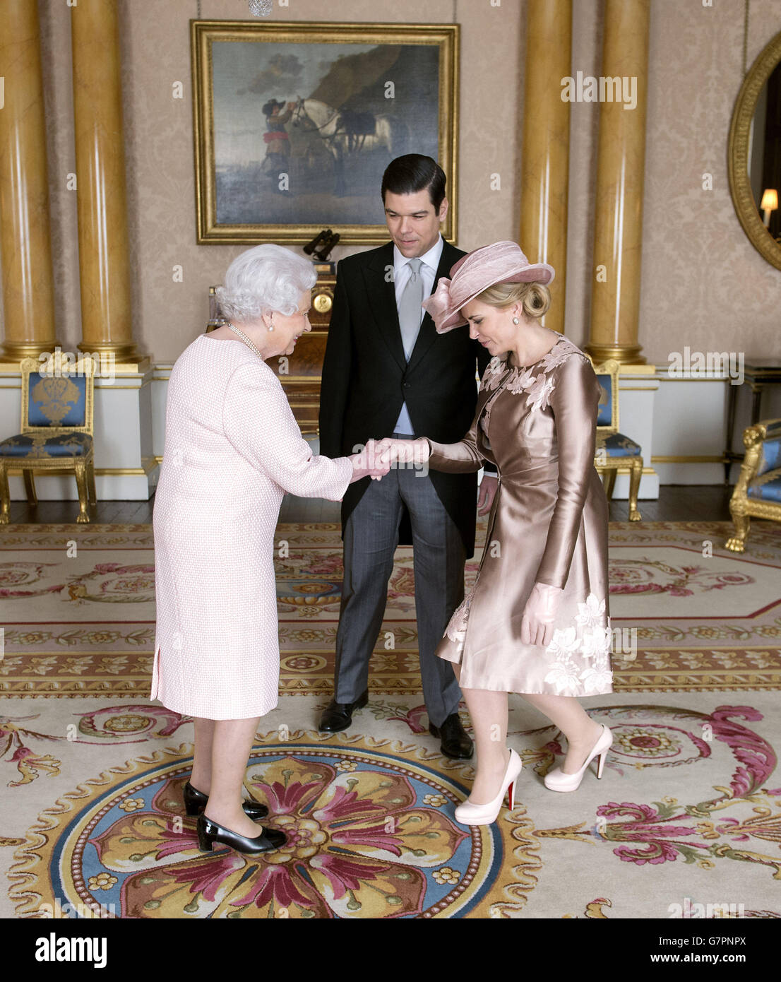 Ambassador of the Republic of Panama, His Excellency Mr Daniel Fabrega and his wife Mrs Amparo ...