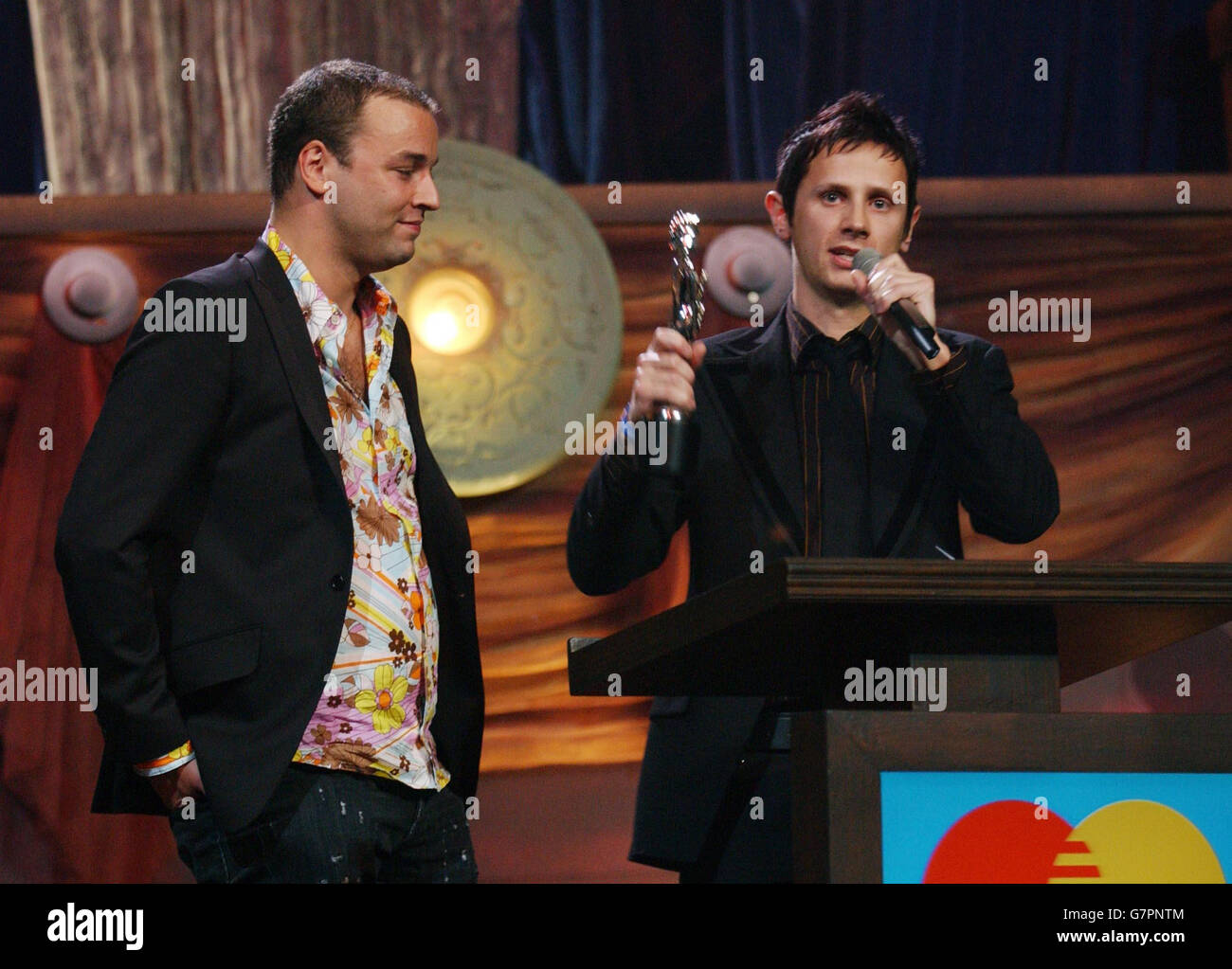 Brit Awards 2005 - Earls Court Stock Photo - Alamy