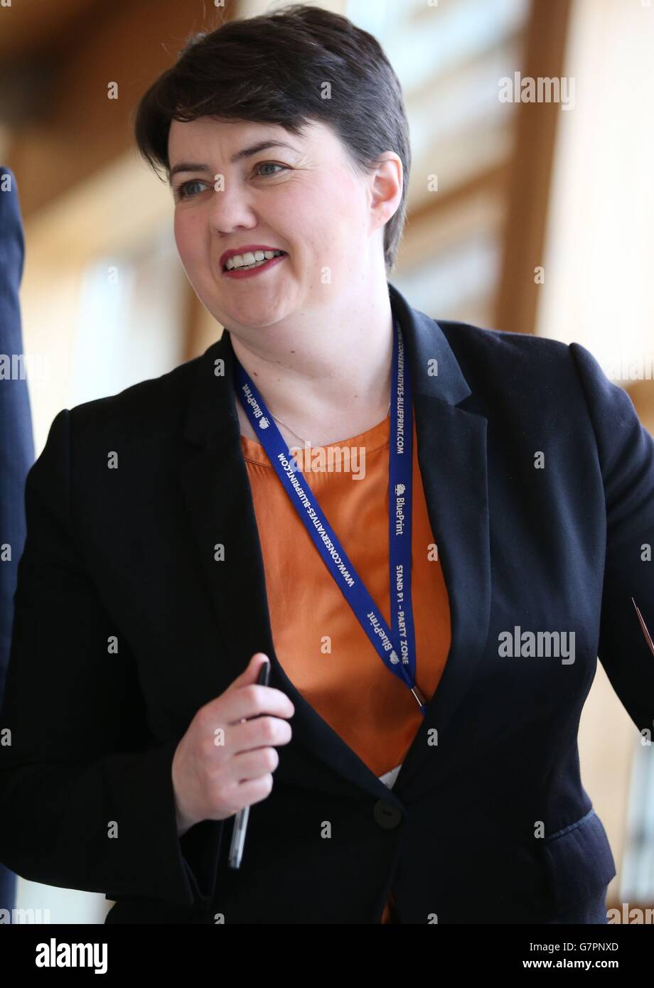 First Minister's Questions Stock Photo - Alamy