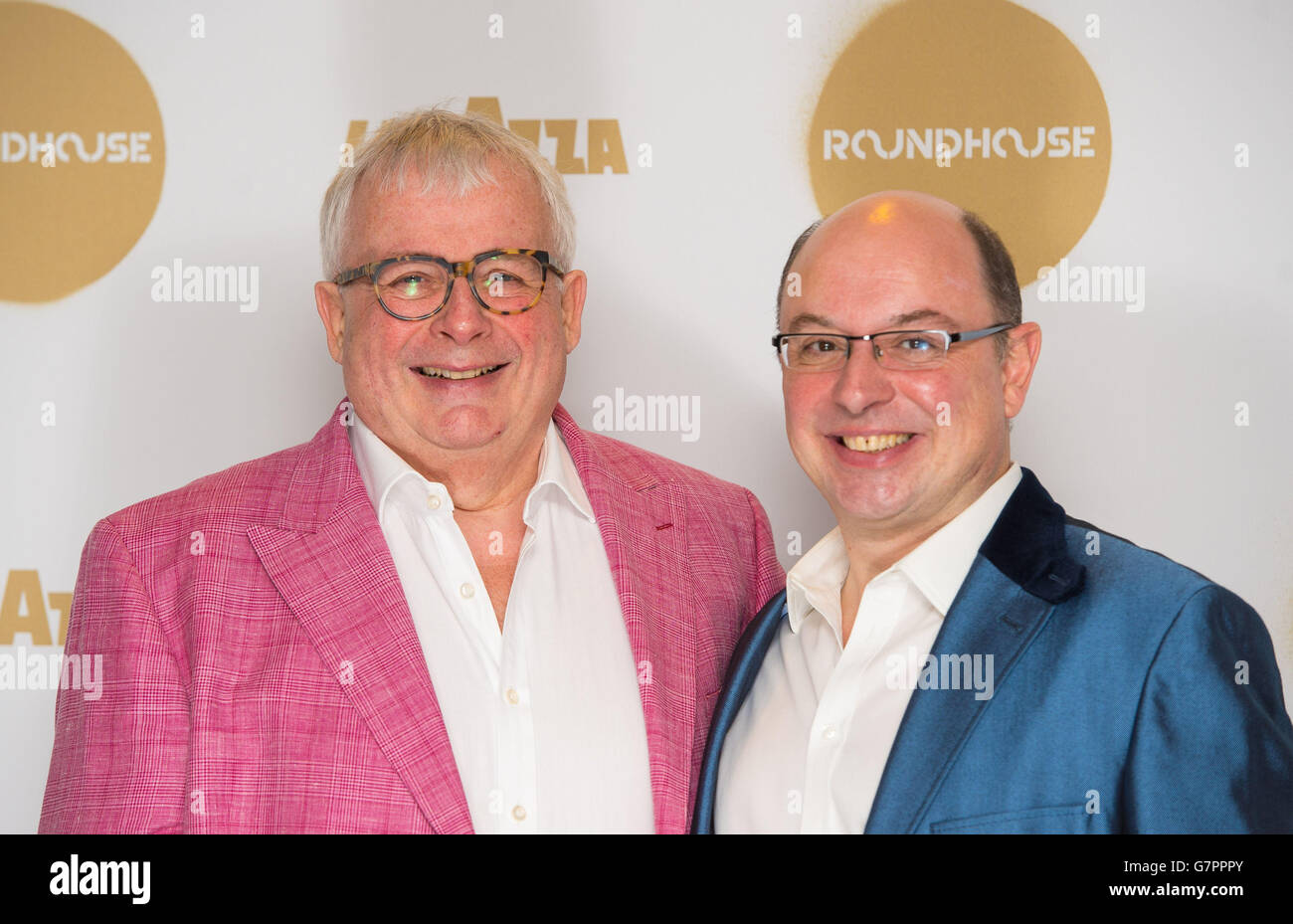 Christopher Biggins (left) and Neil Sinclair attending the Roundhouse ...