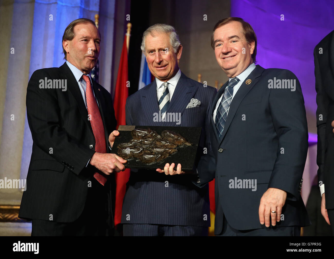 The Prince of Wales accepts the Teddy Roosevelt International ...