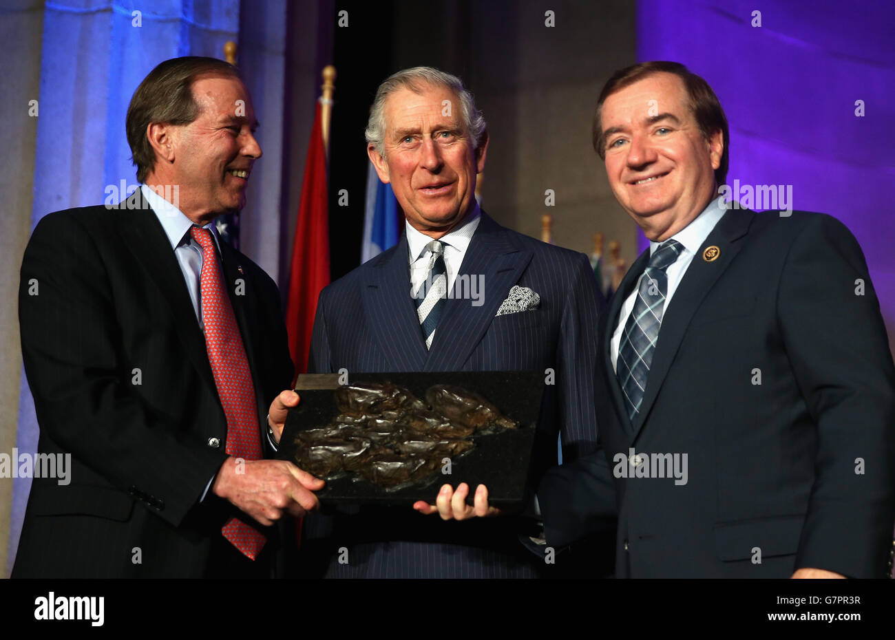 The Prince of Wales accepts the Teddy Roosevelt International ...