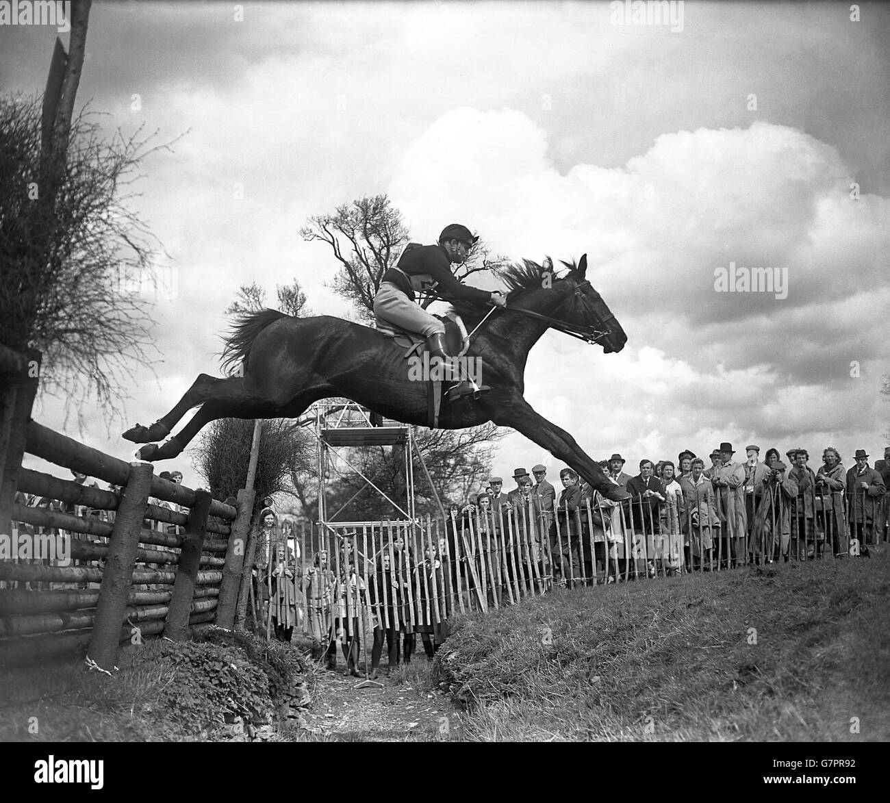 Badminton spectators Black and White Stock Photos & Images - Alamy