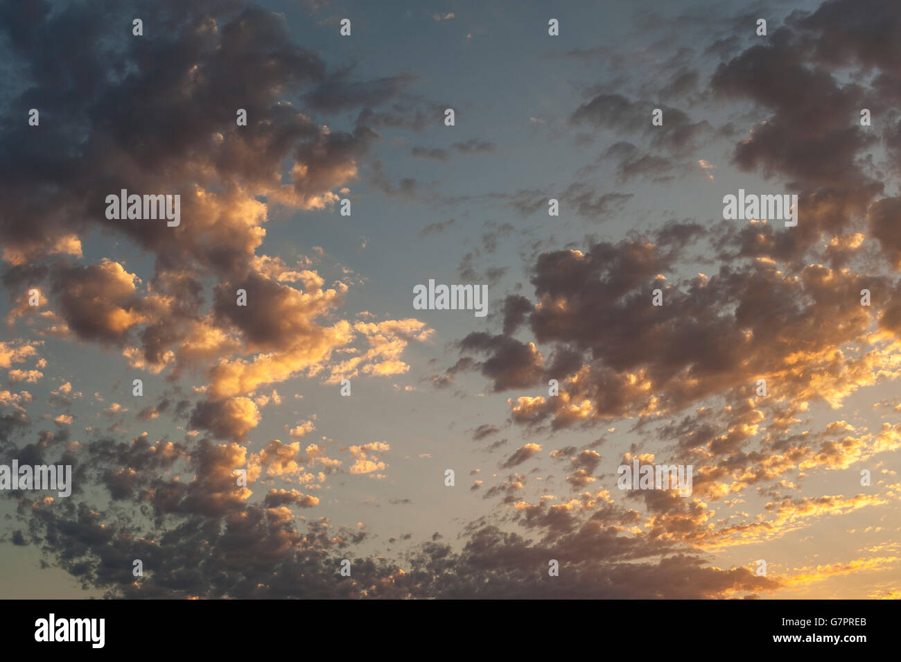 Stratocumulus pattern clouds hi-res stock photography and images - Alamy