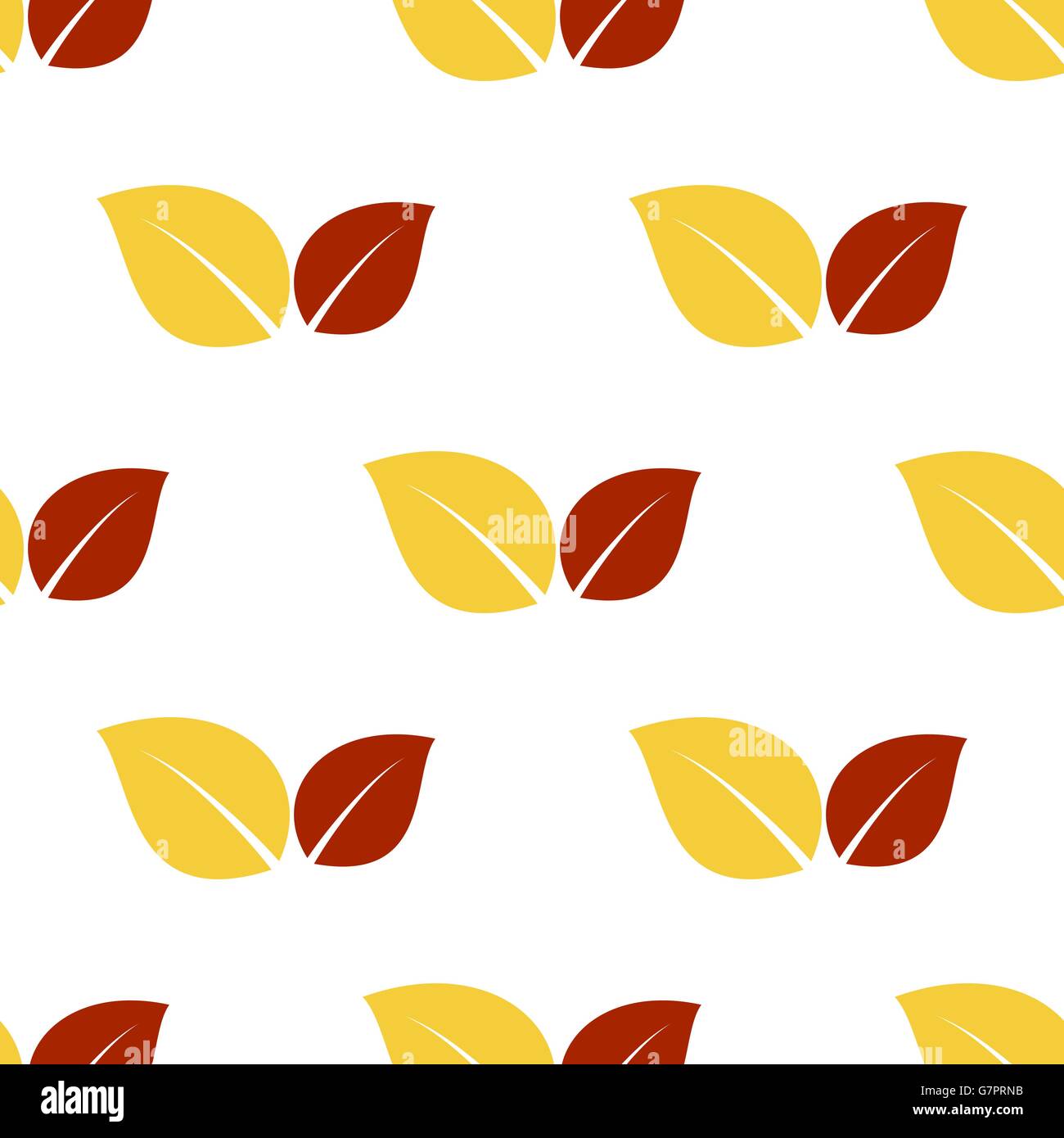 Leaves seamless background Stock Vector Image & Art - Alamy