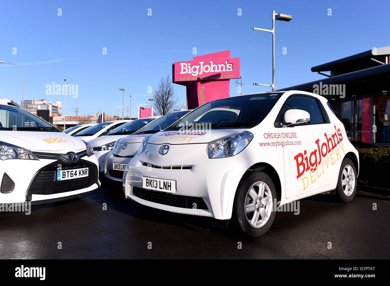 Toyota Fleet Handover - Birmingham Stock Photo - Alamy