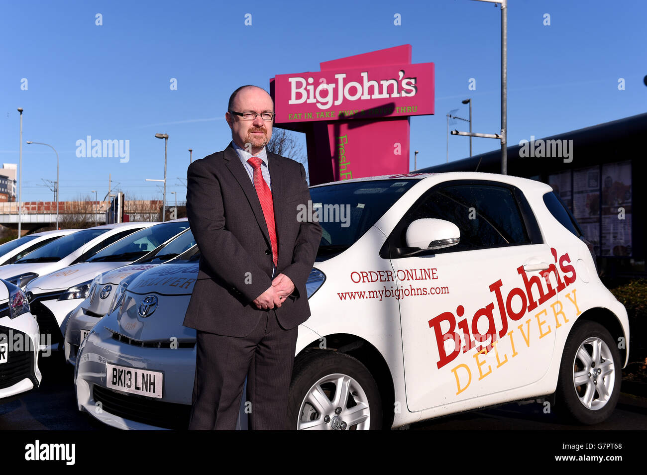 Toyota Fleet Handover - Birmingham Stock Photo - Alamy