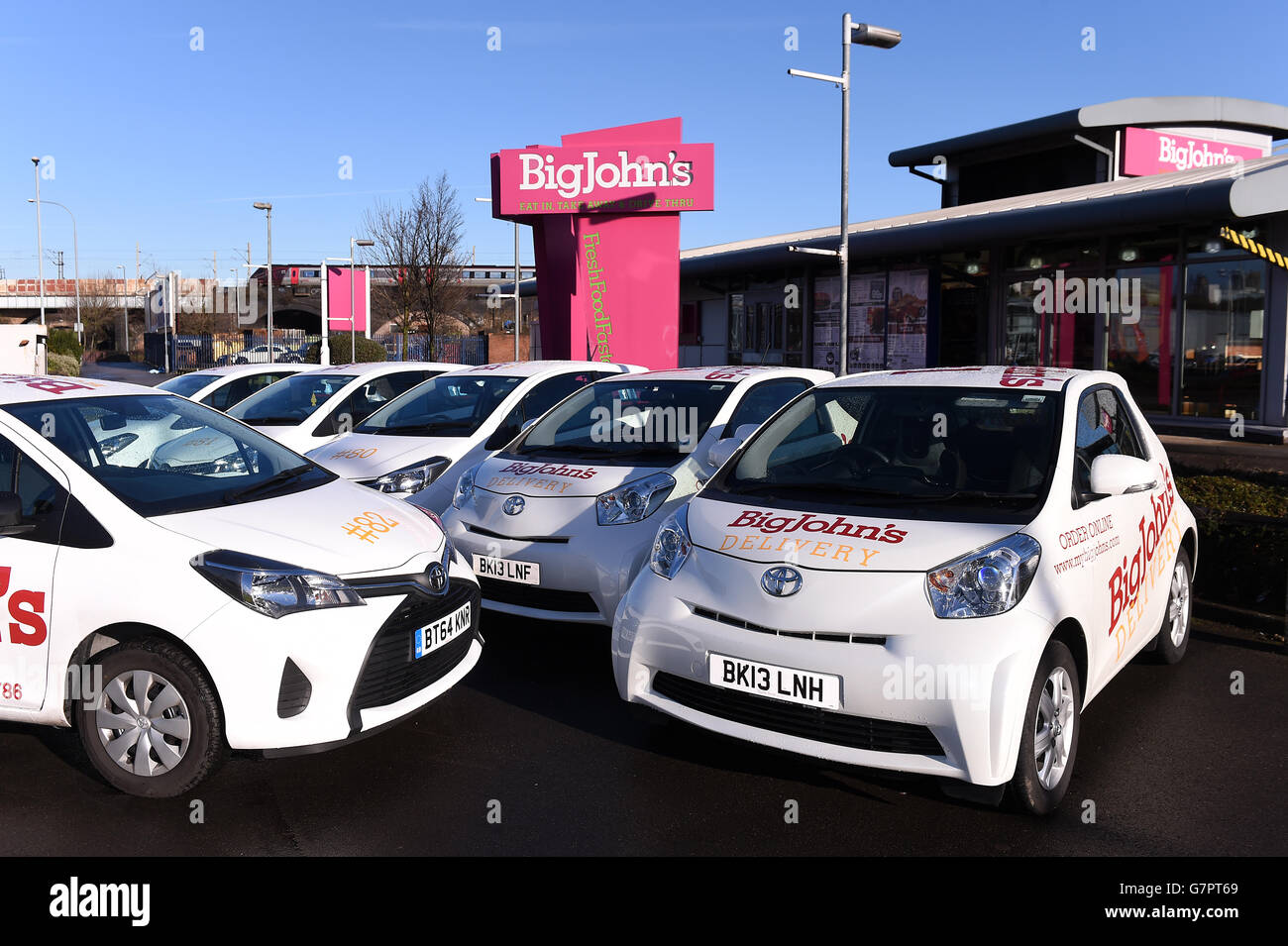 Toyota Fleet Handover - Birmingham Stock Photo - Alamy