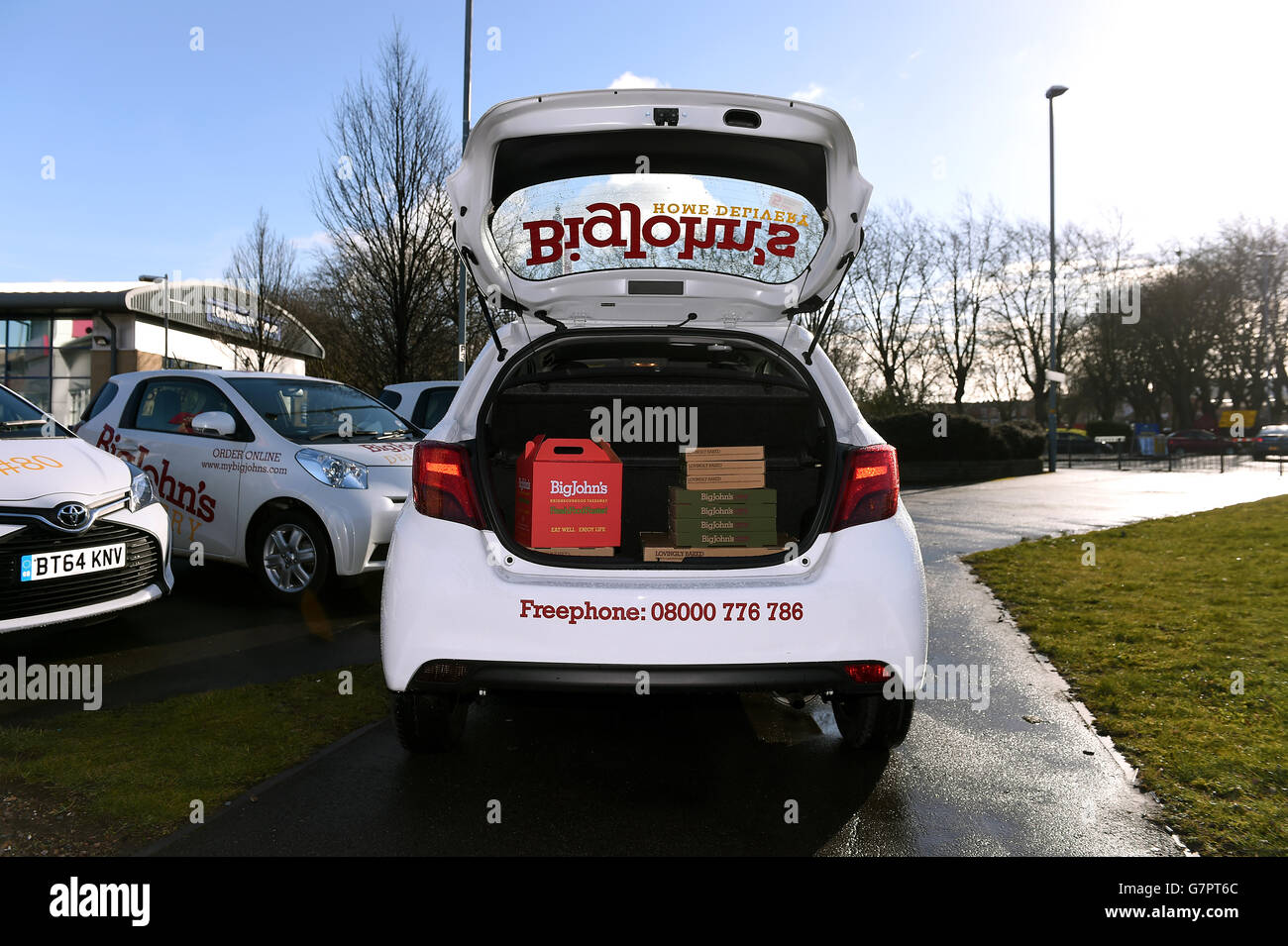 Toyota Fleet Handover - Birmingham Stock Photo - Alamy