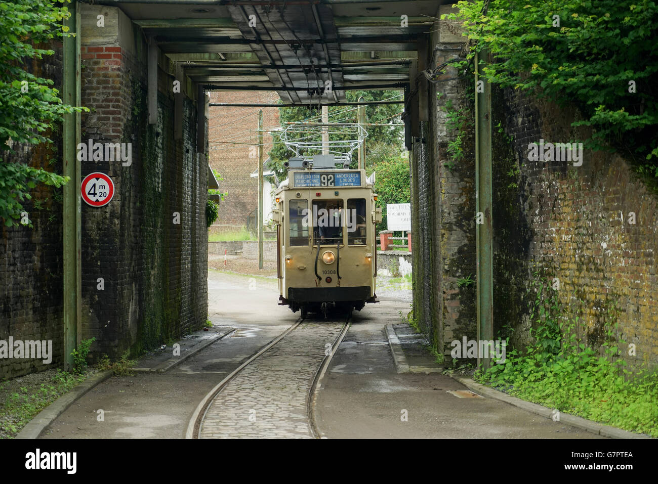 ASVi Tramway Museum Tramcar No.10308 -1 Stock Photo - Alamy
