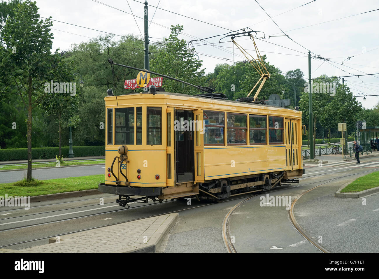 Vintage tramcar hi-res stock photography and images - Alamy