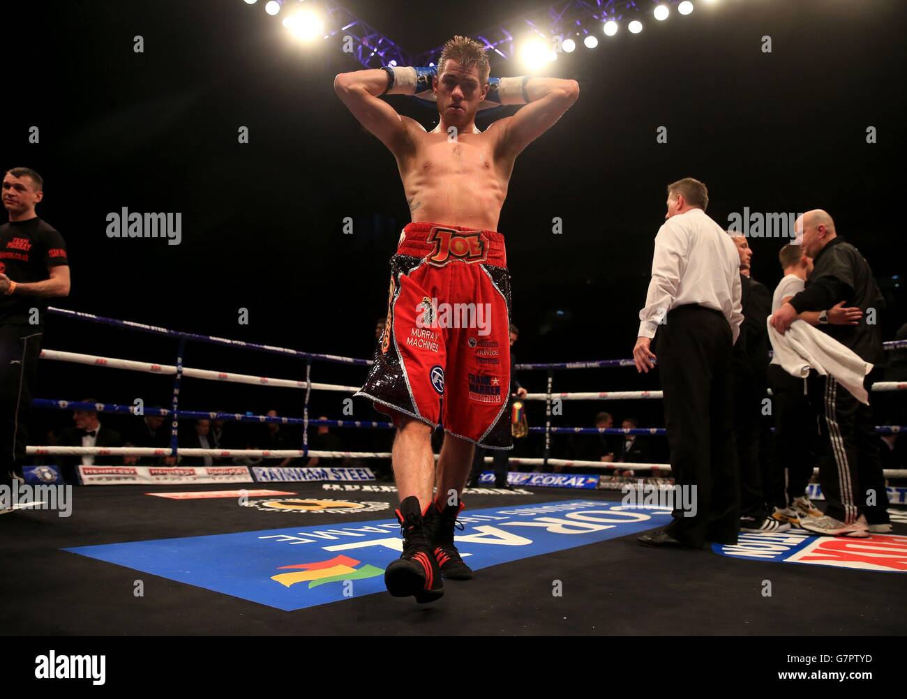 Boxing - The O2 Arena Stock Photo - Alamy