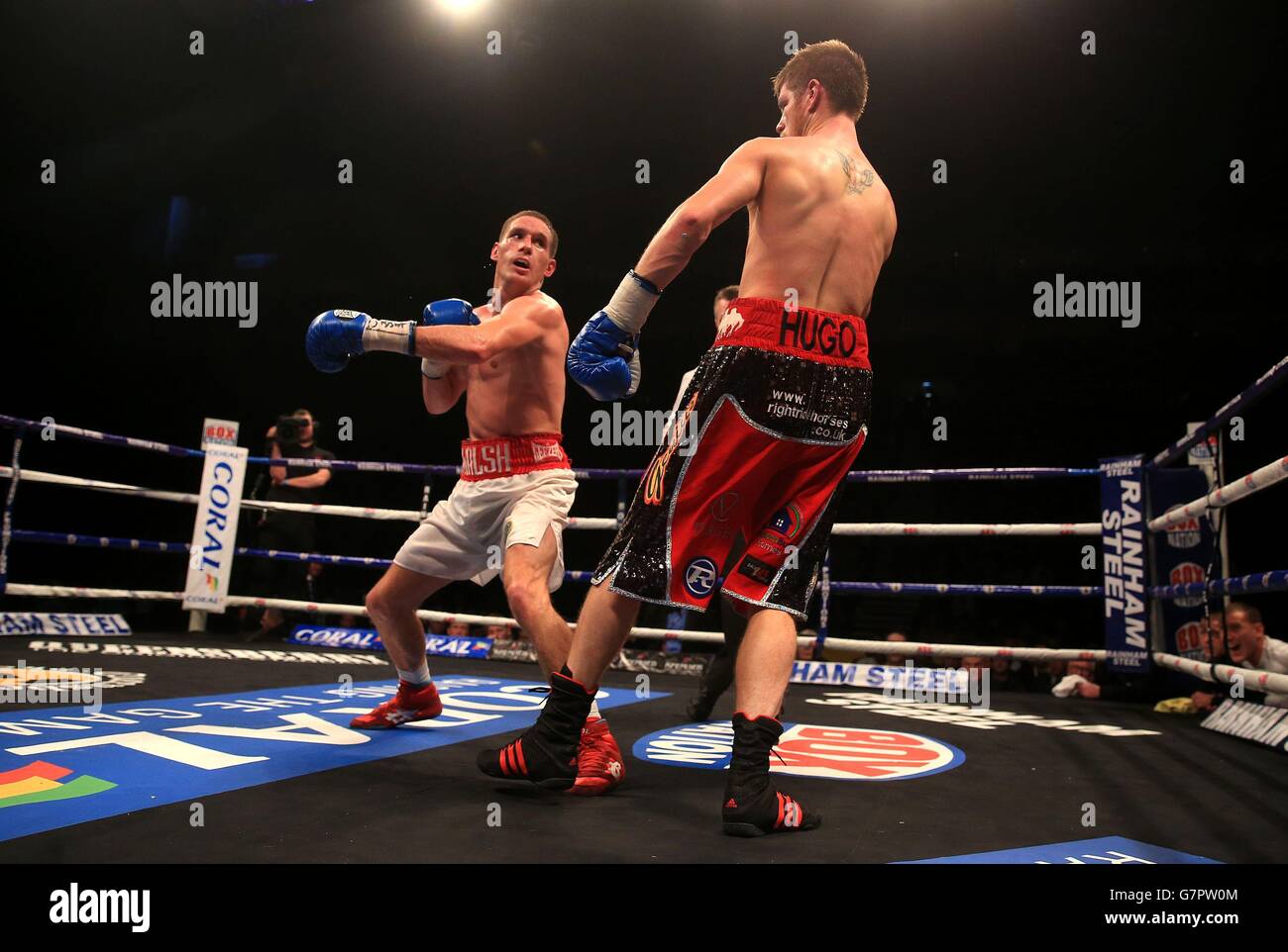 Boxing - The O2 Arena Stock Photo - Alamy