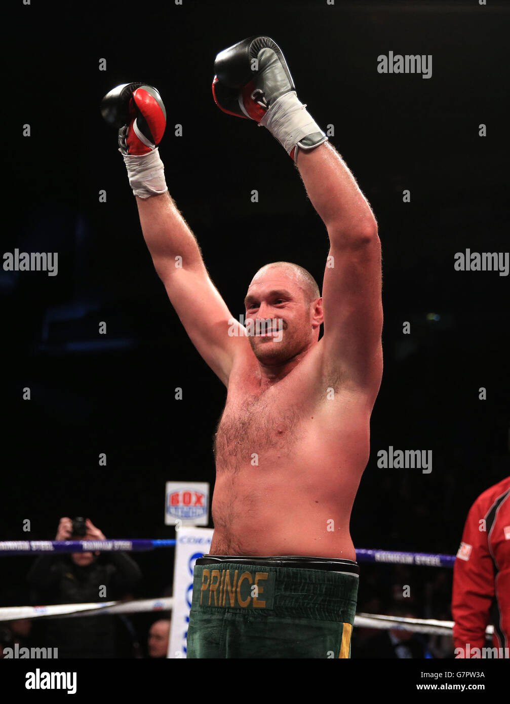 Boxing - The O2 Arena Stock Photo - Alamy